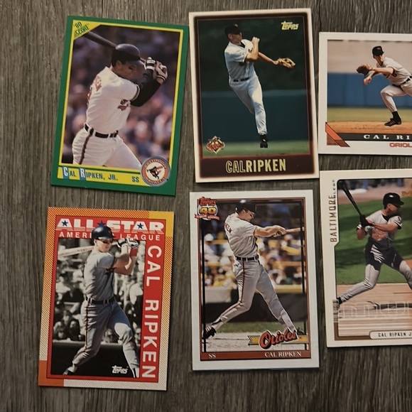Topps | Other | Cal Ripken Baseball Cards | Poshmark